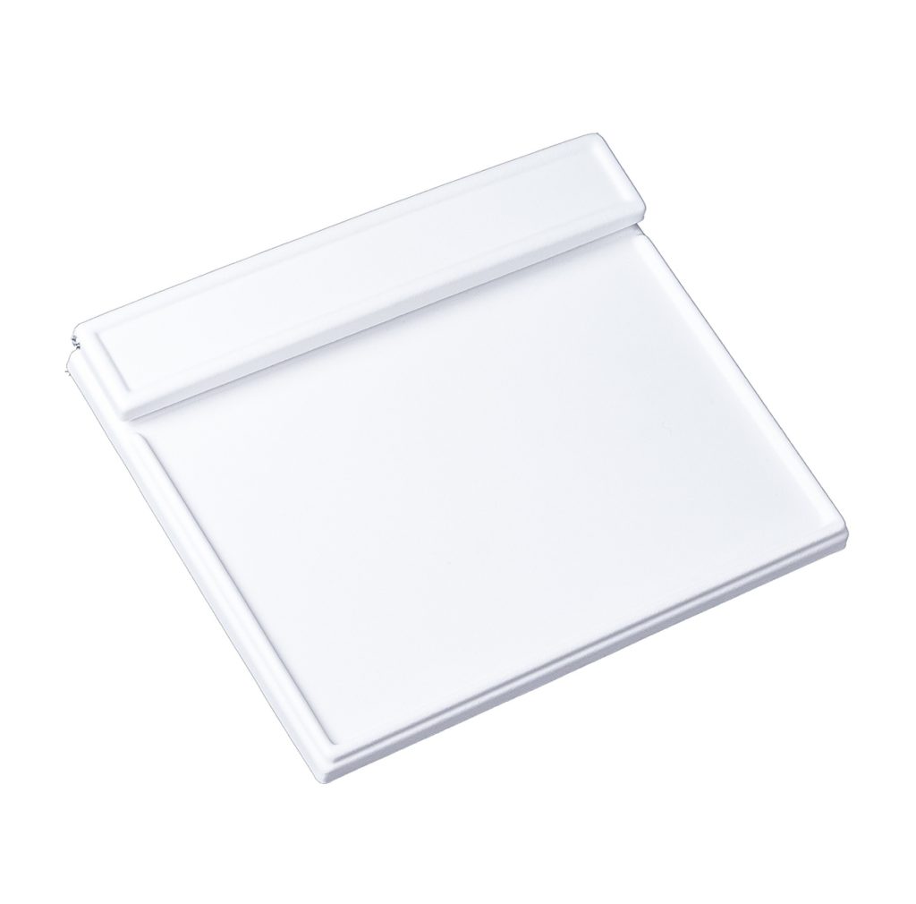 White Leatherette Chain Tray 200 x 240mm - Shonrei