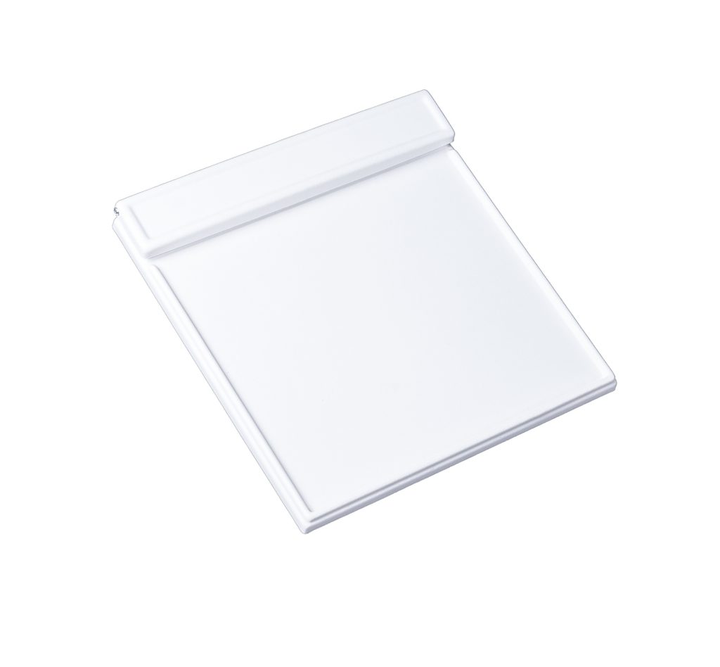 White Leatherette Chain Tray 250 x 240mm - Shonrei